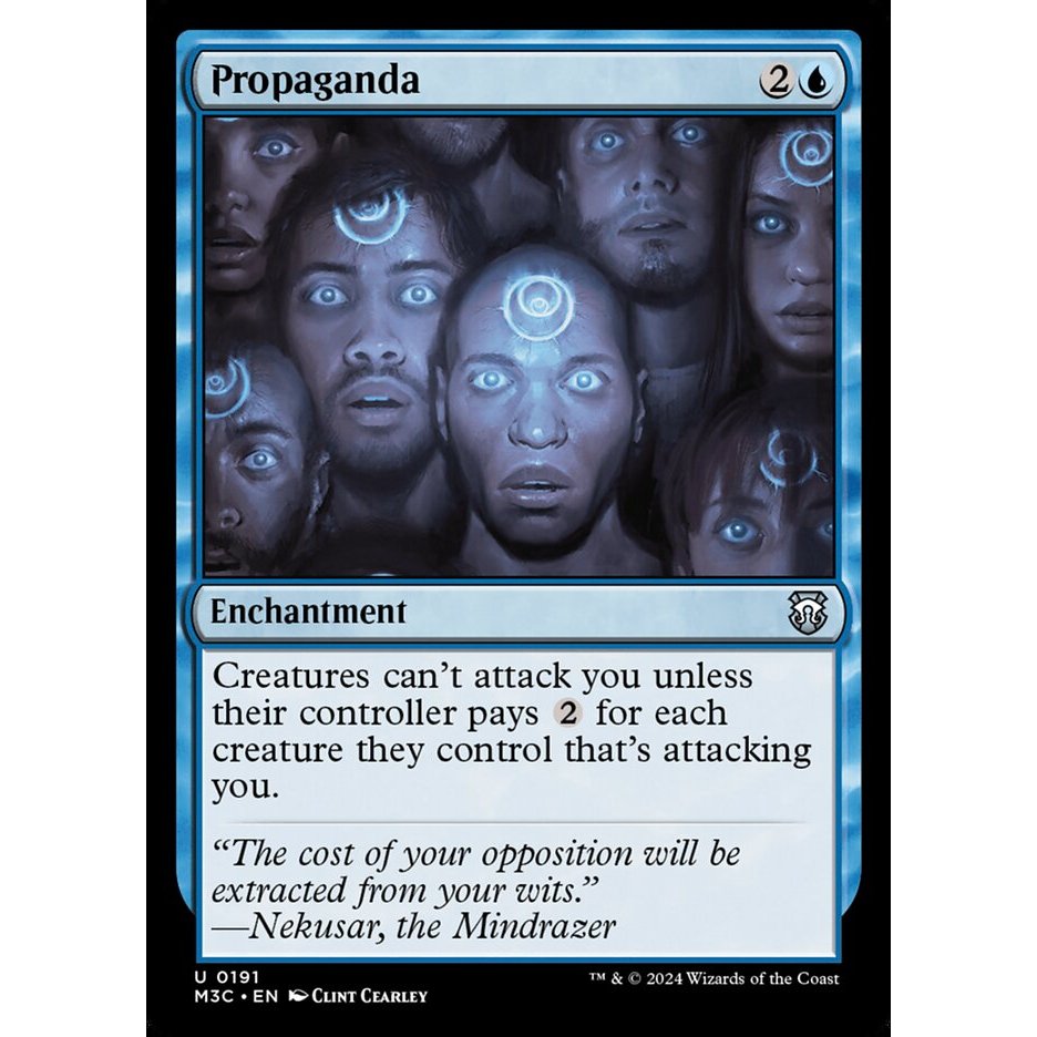 Propaganda การ์ด Magic The Gathering ของแท้ จากชุด Modern Horizons 3 ...