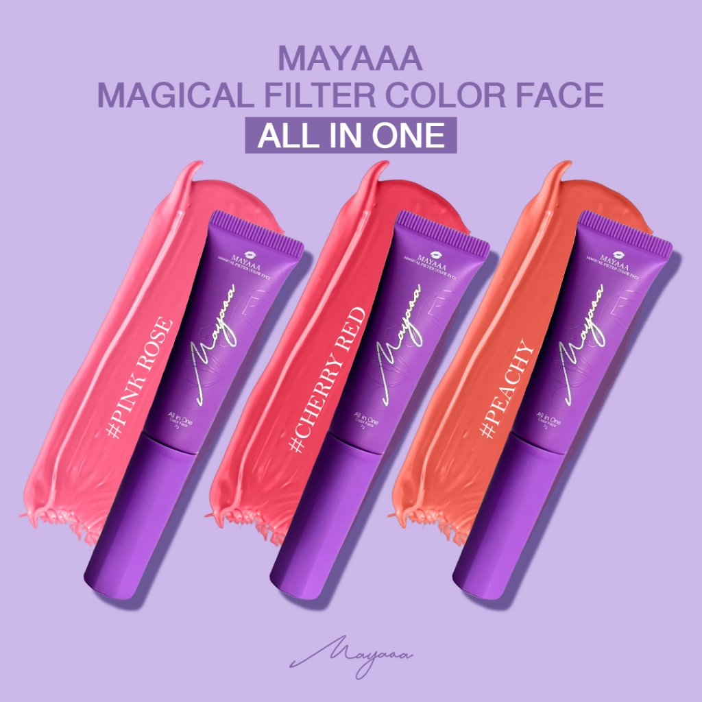 บลัชผิวสวย คัลเลอร์เฟซ มายา เติมสีให้ผิว Mayaaa Magical Filter Color ...