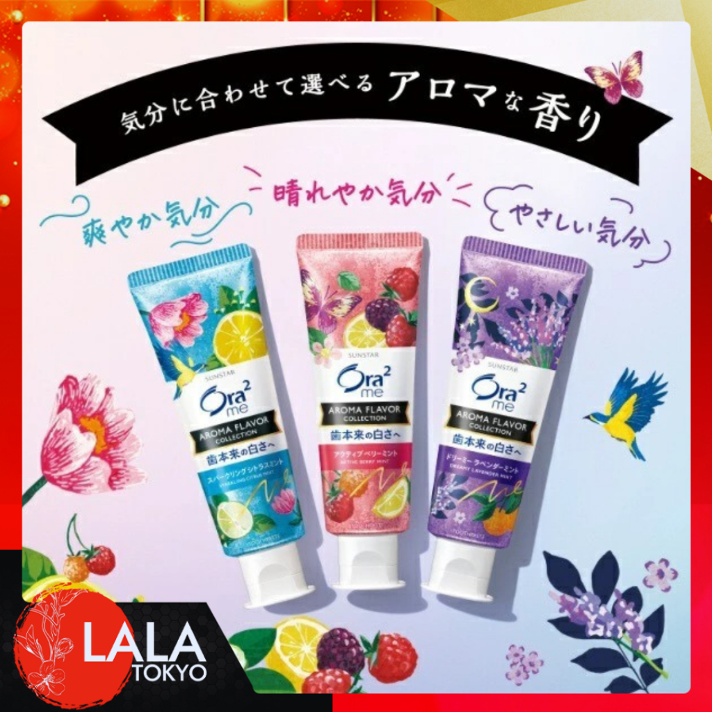 ORA2 Me AROMA SPARKLING TOOTHPASTE / ยาสีฟันโอราทูมี มิ้นท์ By Lala ...