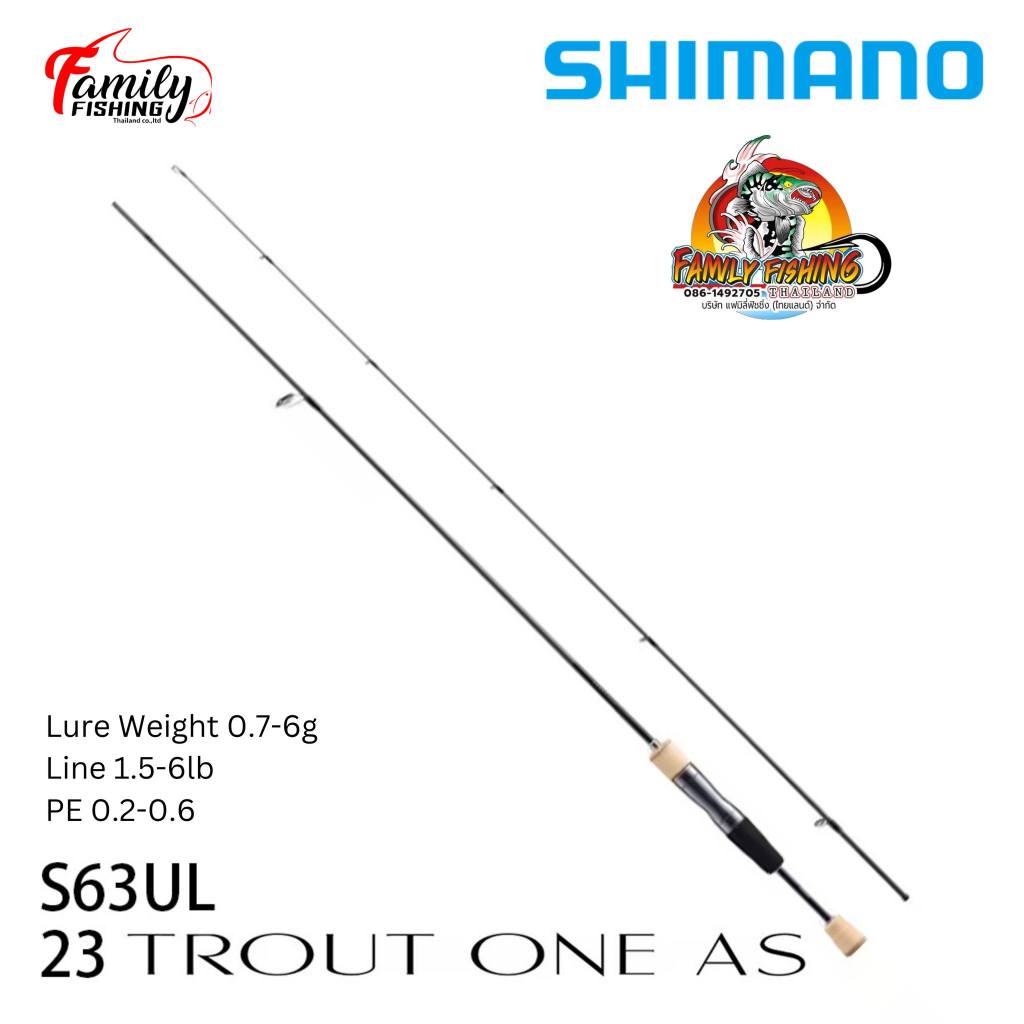 Trout One AS S63UL ( Shimano 2023 ) SHIMANO S63UL (สปินนิ่ง) | Shopee Thailand