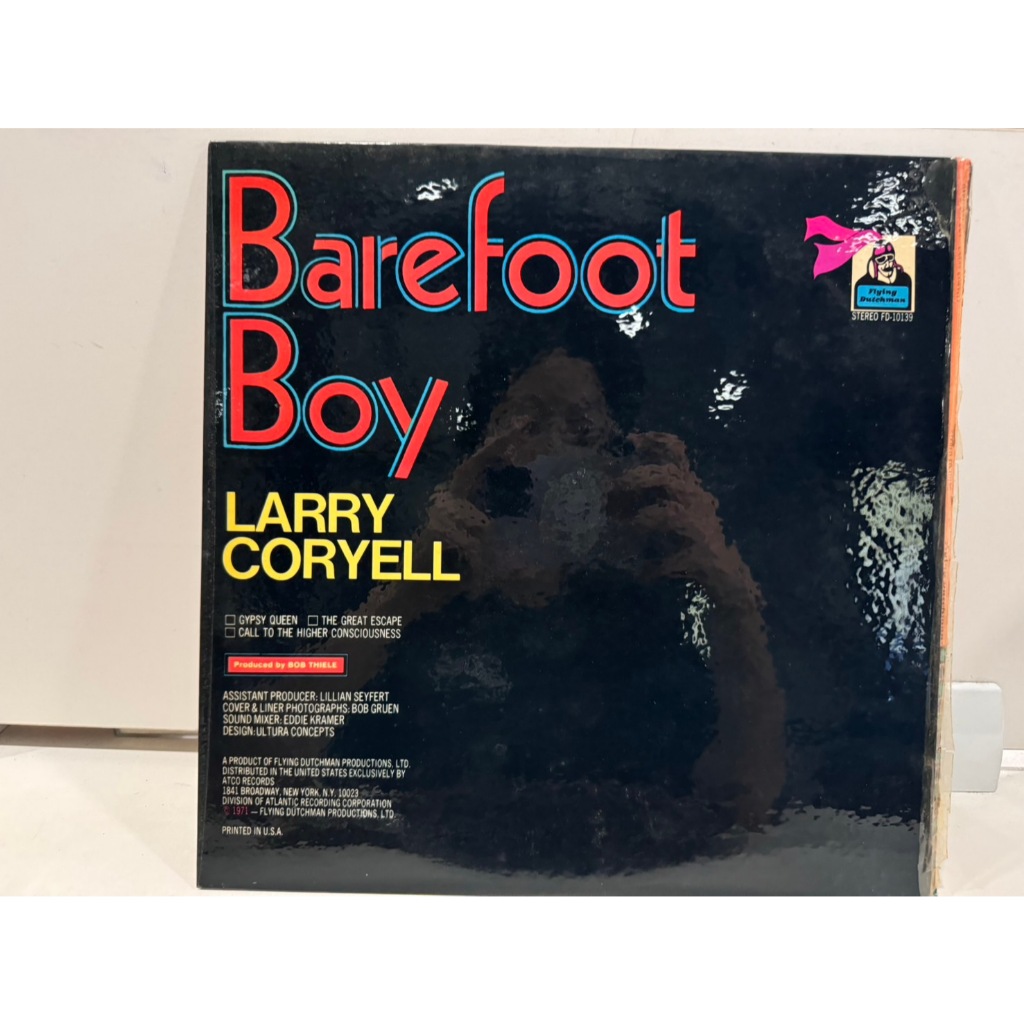 1LP Vinyl Records แผ่นเสียงไวนิล Barefoot Boy LARRY CORYELL (J16A28 ...