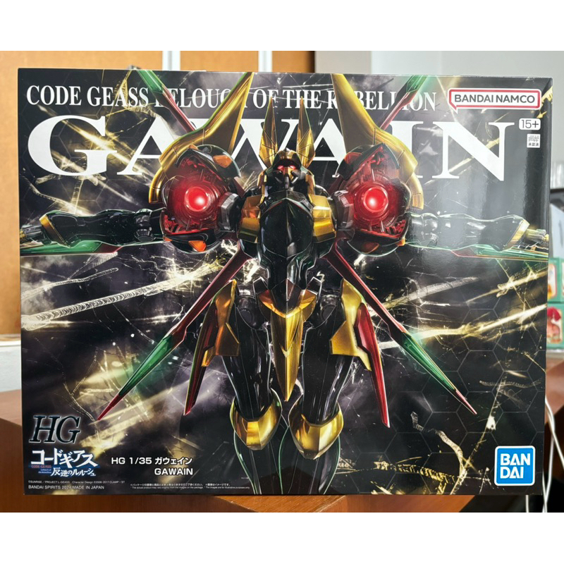 p-bandai HG 1/35 GAWAIN มือหนึ่ง code geass knight mare frame robot ...