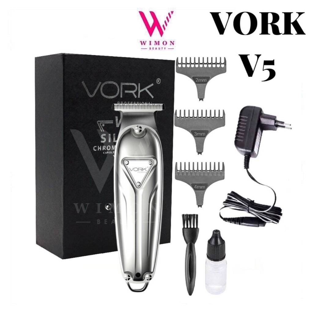 VORK Professional V5 Chrome Edition Cordless Trimmer ปัตตาเลี่ยน วอร์ก ...