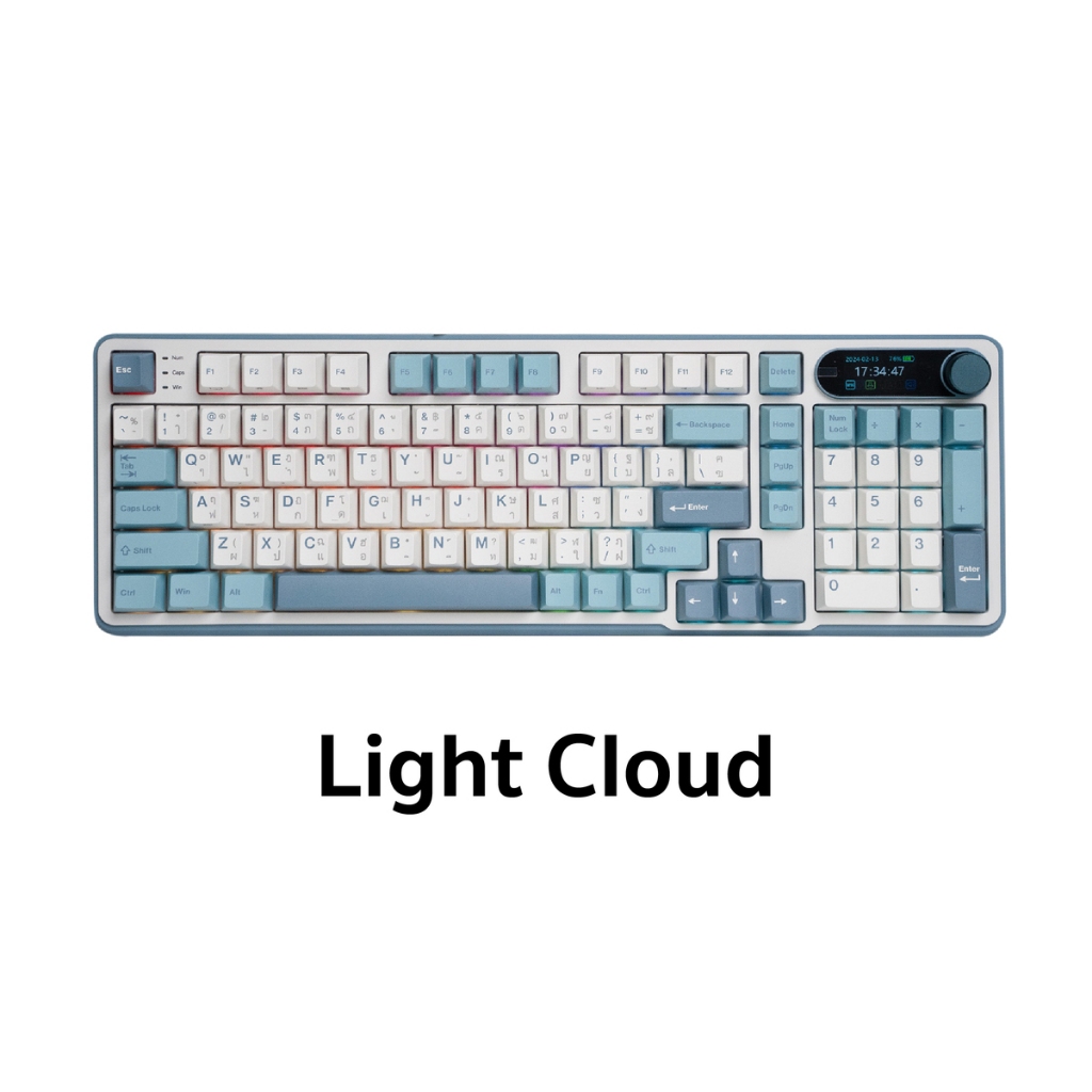 Royal Kludge RKS98 Wireless Mechanical Gaming Keyboard 98% (TH ...