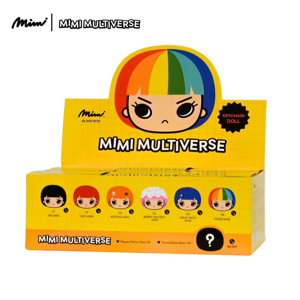 Mimi พวงกุญแจตุ๊กตา Key Chain Doll Blind Box ( 1 กล่องใหญ่ ) P6A9N1OT | Shopee Thailand