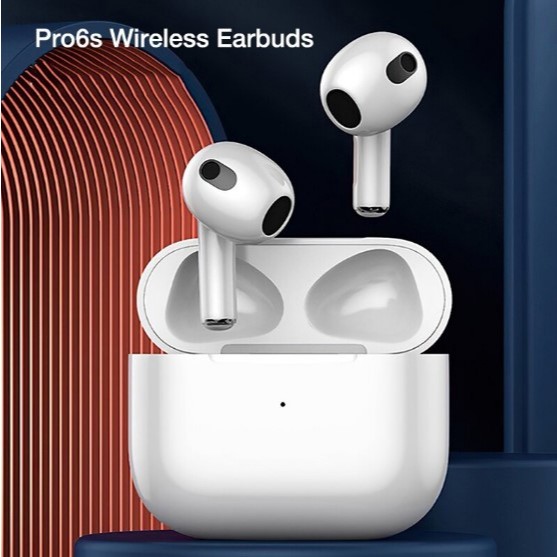 NEW🔥 Pro6s TWS หูฟังไร้สายใหม่ล่าสุด บลูทูธ 5.3 เบสแน่น เสียงดี คุณภาพดี เชื่อมต่อรองรับ ...