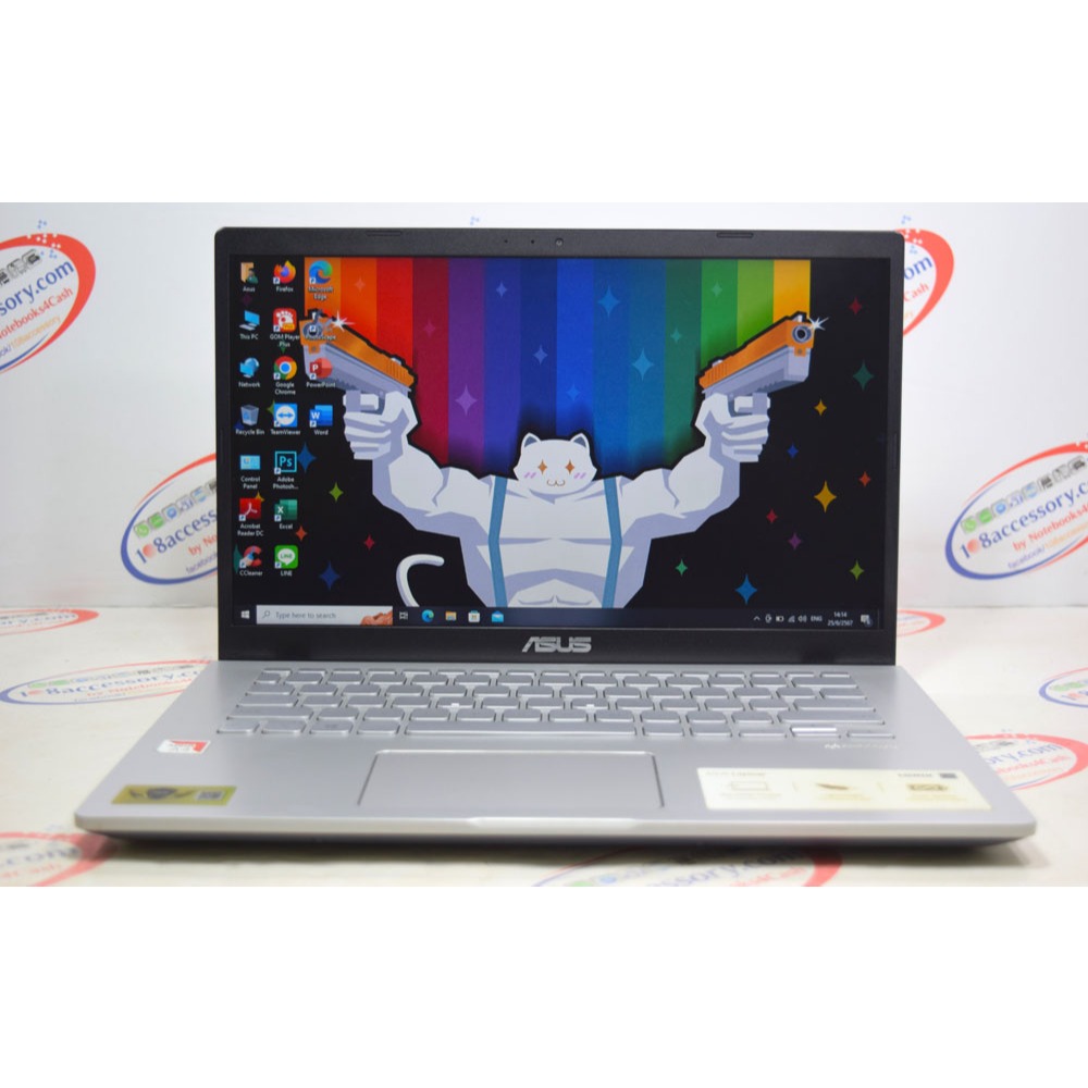 ขายโน๊ตบุ๊ค Asus M409BA จอ15.6” สีเงิน ซีพียู AMD HDD 1000GB เครื่องสวย ...