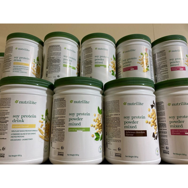 500g นิวทรีไลท์ออลแพลนท์โปรตีน Nutrilite Protein soy plant Amway Dink ...