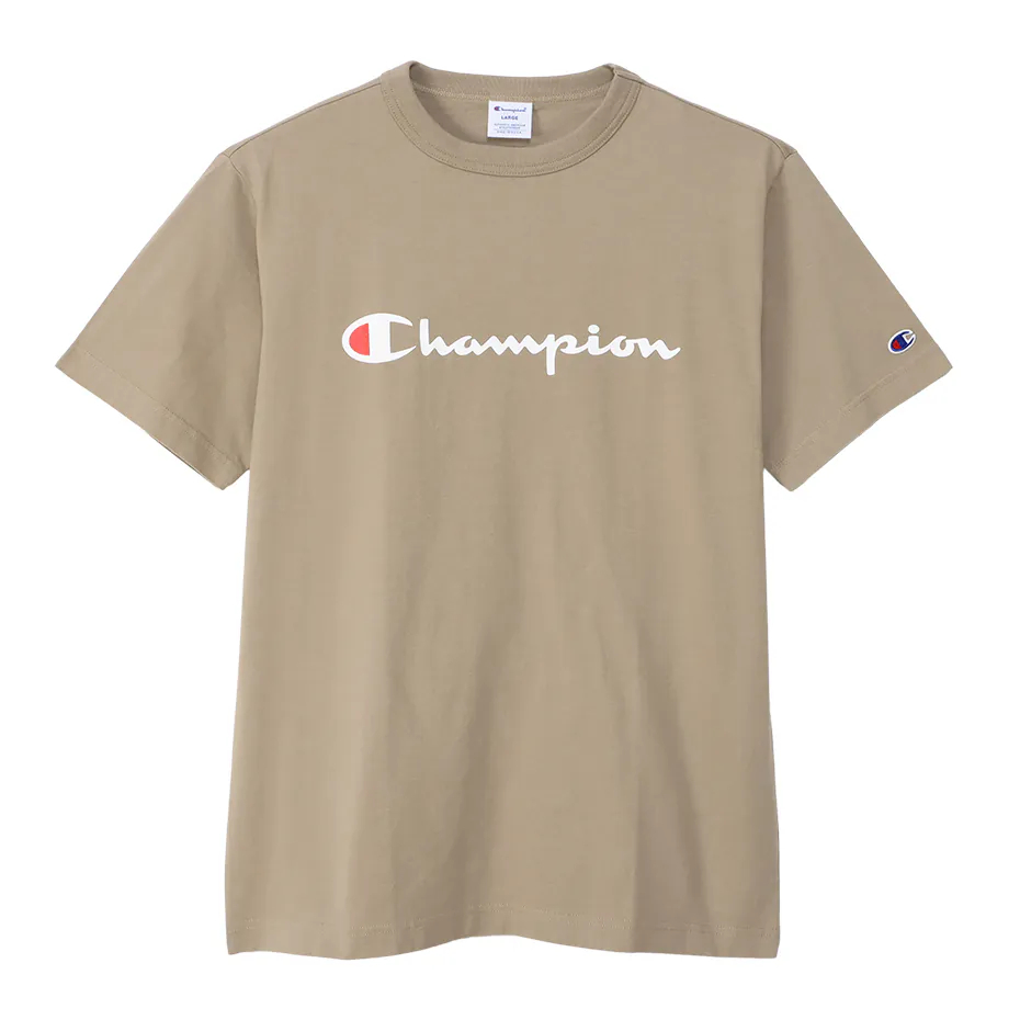 CHAMPION SHORT SLEEVE T-SHIRT-เสื้อยืดทีเชิ๊ตสำหรับผู้ชาย#C3-X353-785 | Shopee Thailand