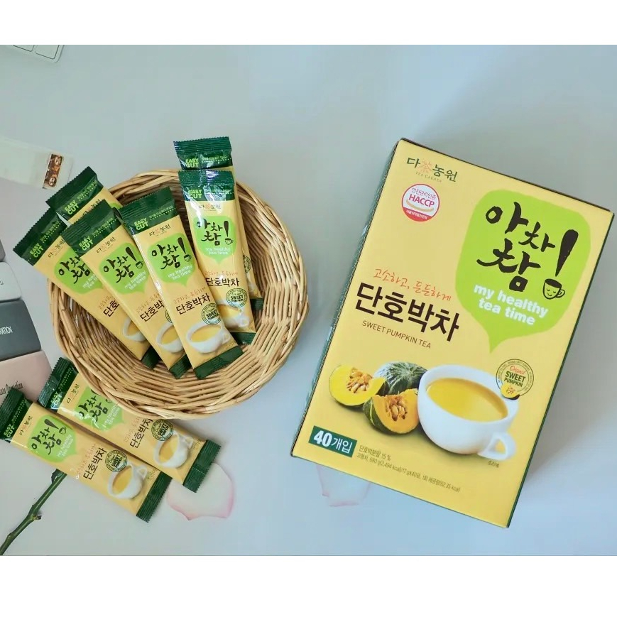 Danongwon Sweet Pumpkin Tea ชาฟักทองเกาหลี เครื่องดื่มฟักทองเกาหลี สมาน ...
