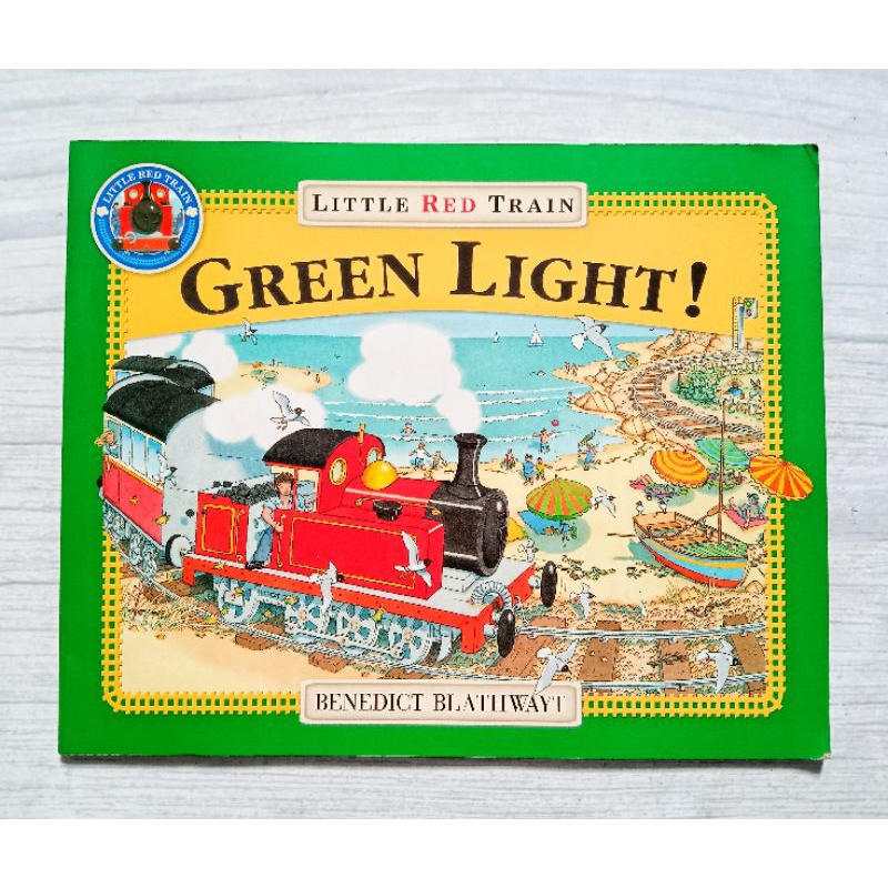 นิทานเด็ก ภาษาอังกฤษ Little Red Train Green Light นิทานภาพ Picture ...