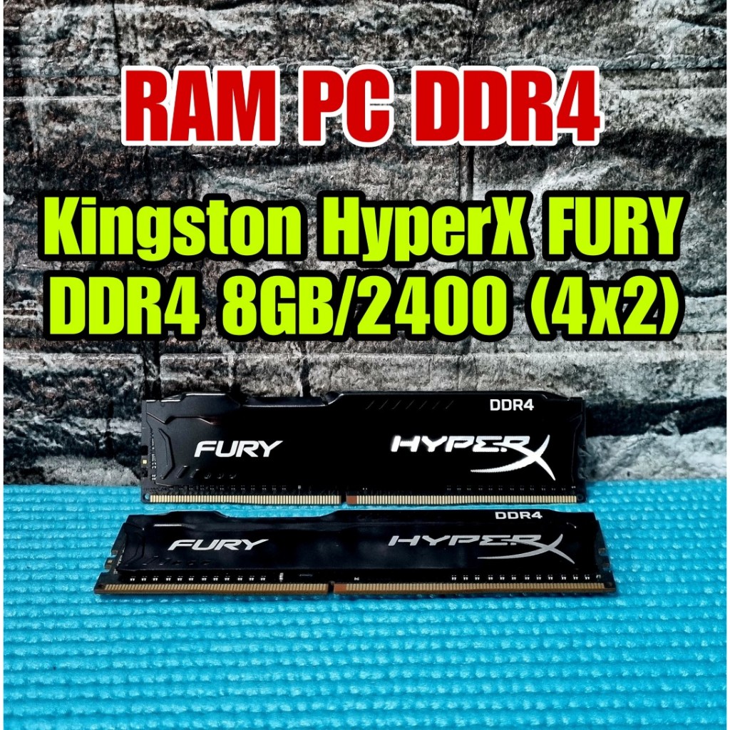 (ร้านในไทย) RAM DDR4 4GB/8GB คละแบรนด์ ใส่ได้กับทุกเมนบอร์ด ** ส่งไว ...