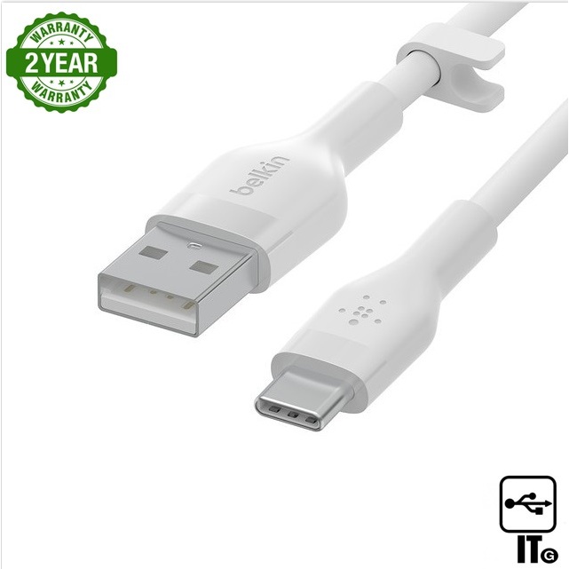 3M Cable USB To Type-C BELKIN (CAB001bt3MWH) White ประกัน 2Y Smartphone ...