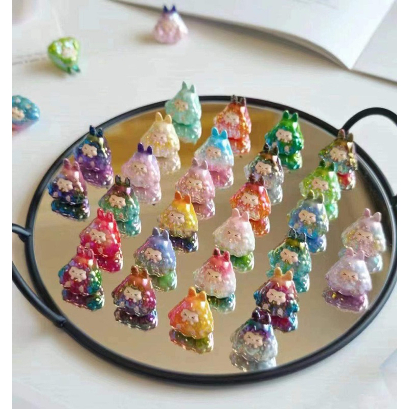 [[แบบสุ่ม ]] Kiki Mini Phantom Bean [1ซองได้5ตัว] โมเดลจิ๋ว | Shopee ...