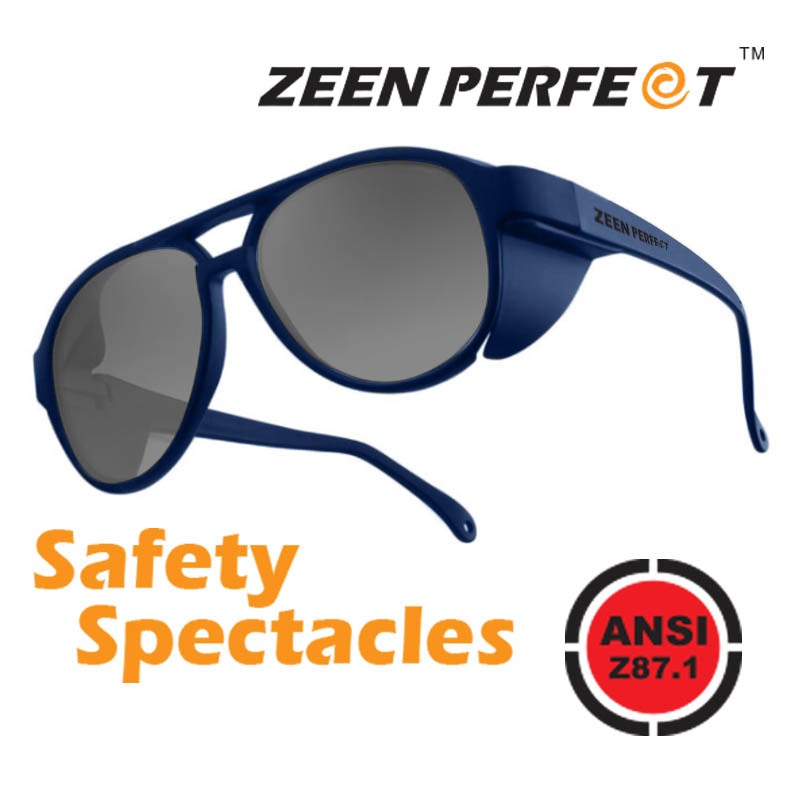 แว่น Safety Side Guard ZEEN PERFECT ทรง Aviator พร้อมกระบังข้าง ...