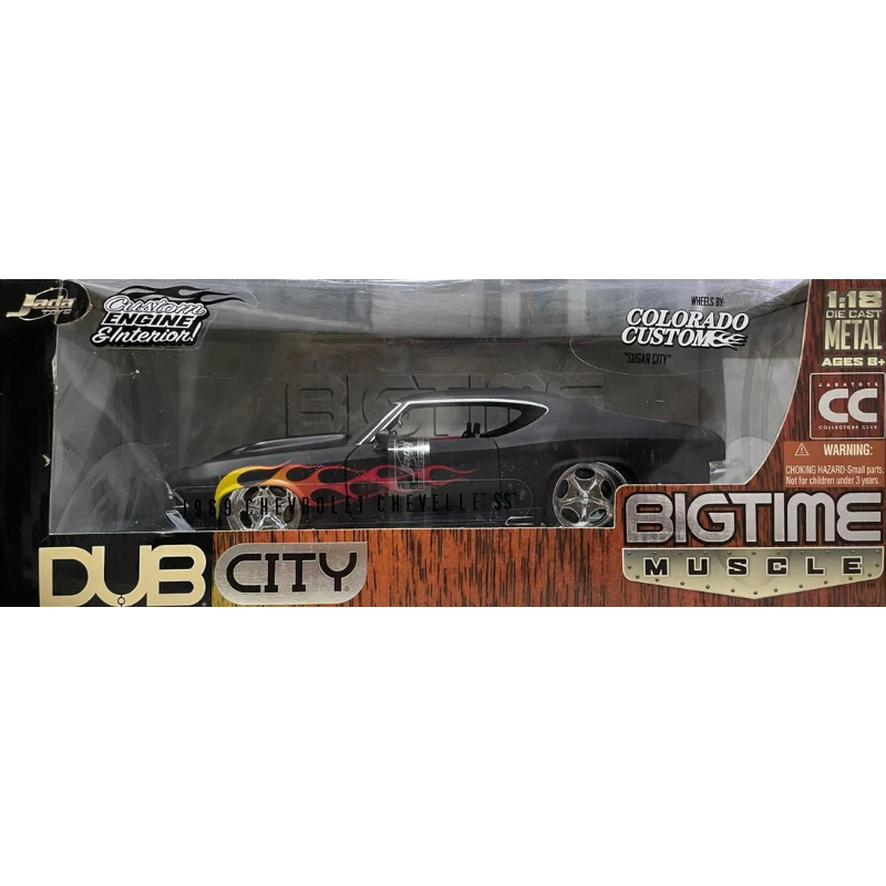 Jada Toys Dub City Bigtime Muscle - Chevy Chevelle SS Hard Top (1969, 1 ...