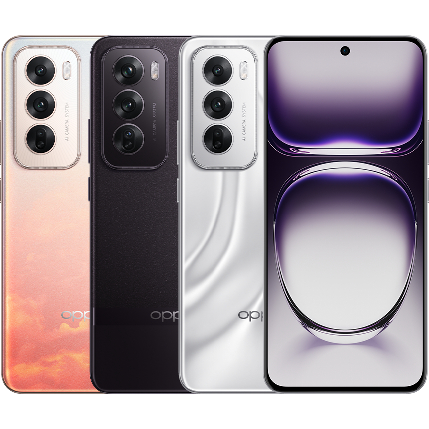 สมาร์ทโฟน OPPO Reno 12 5G 12+256GB จอ6.7นิ้ว กล้อง 50MP + 8MP + 2MP ...