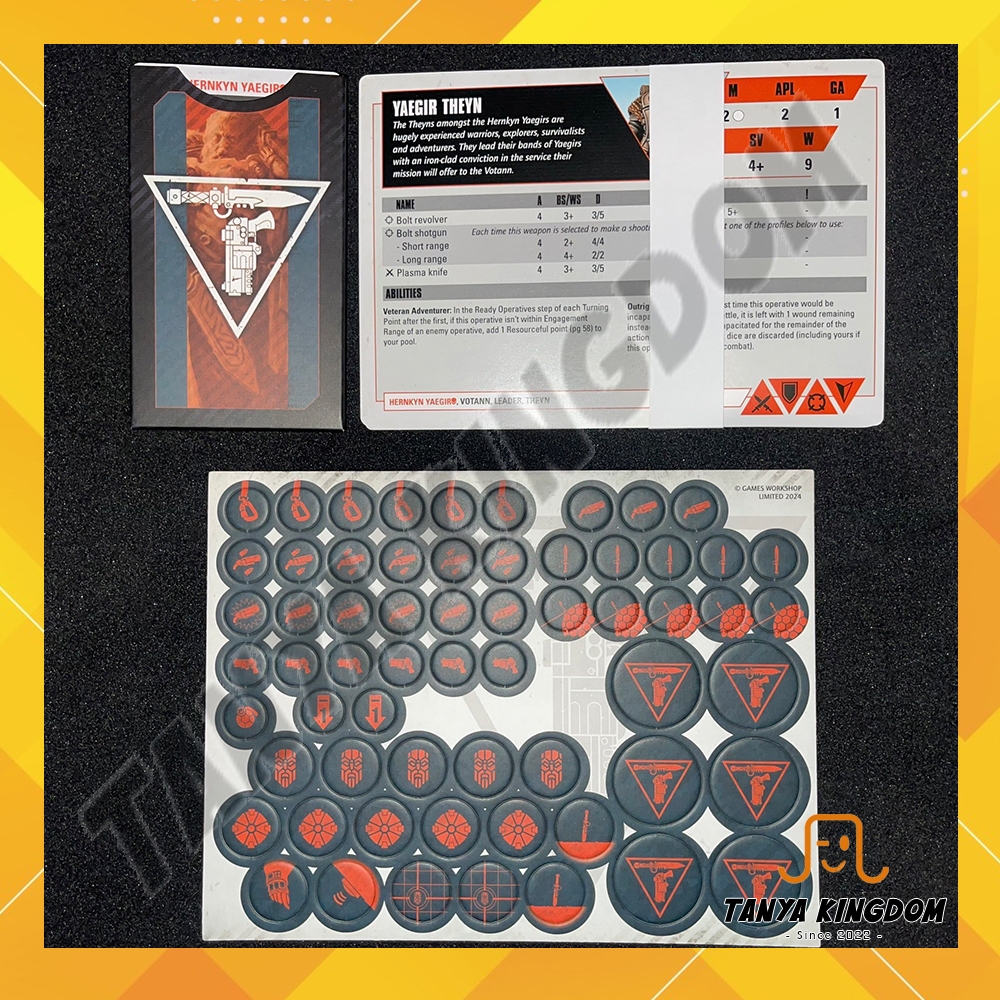 Warhammer Kill Team: Hernkyn Yaegir Kill Team Datacards, Tokens ...