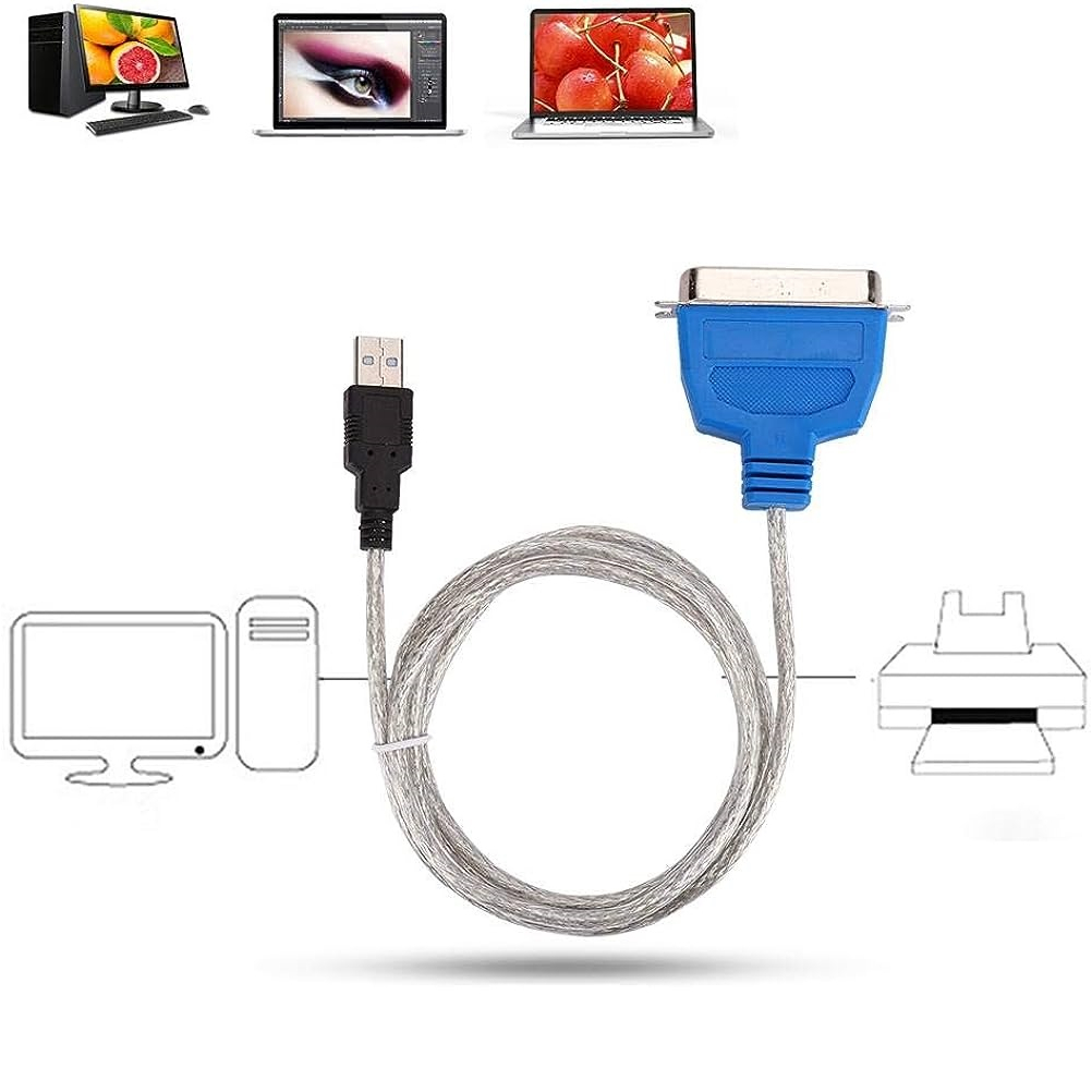 สาย แปลงพอร์ต Usb ให้เป็น พาราเรล พอร์ต Usb To Parallel Ieee 1284 36pin 2818