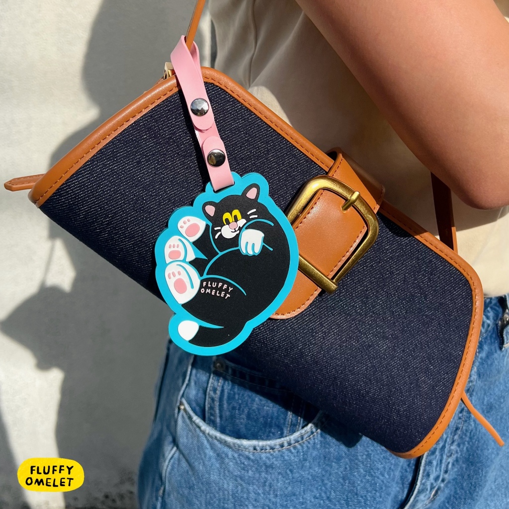 OREO CAT RUBBER NAME TAG | Shopee Thailand