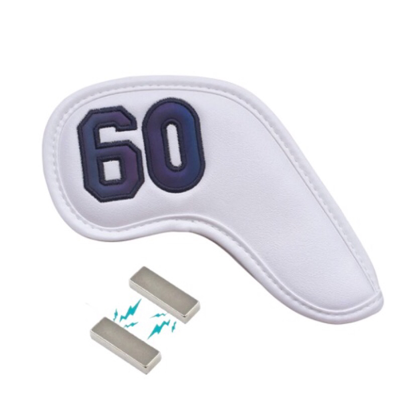 ปลอกครอบ ไม้กอล์ฟ ชุดเหล็ก และ เวดส์ iron head cover golf set & wedge ...