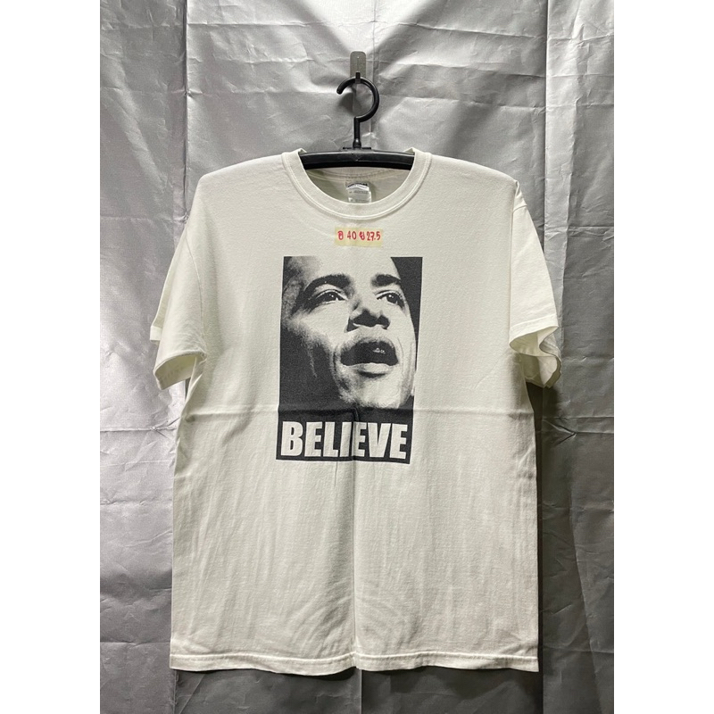 เสื้อ Barack Obama Believe (M) ป้าย GILDAN | Shopee Thailand