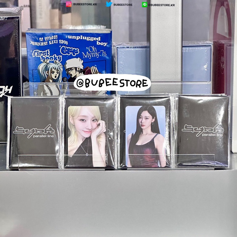 [พร้อมส่ง] aespa Synk : Parallel Line MD - Fortune Scratch Card Set ...