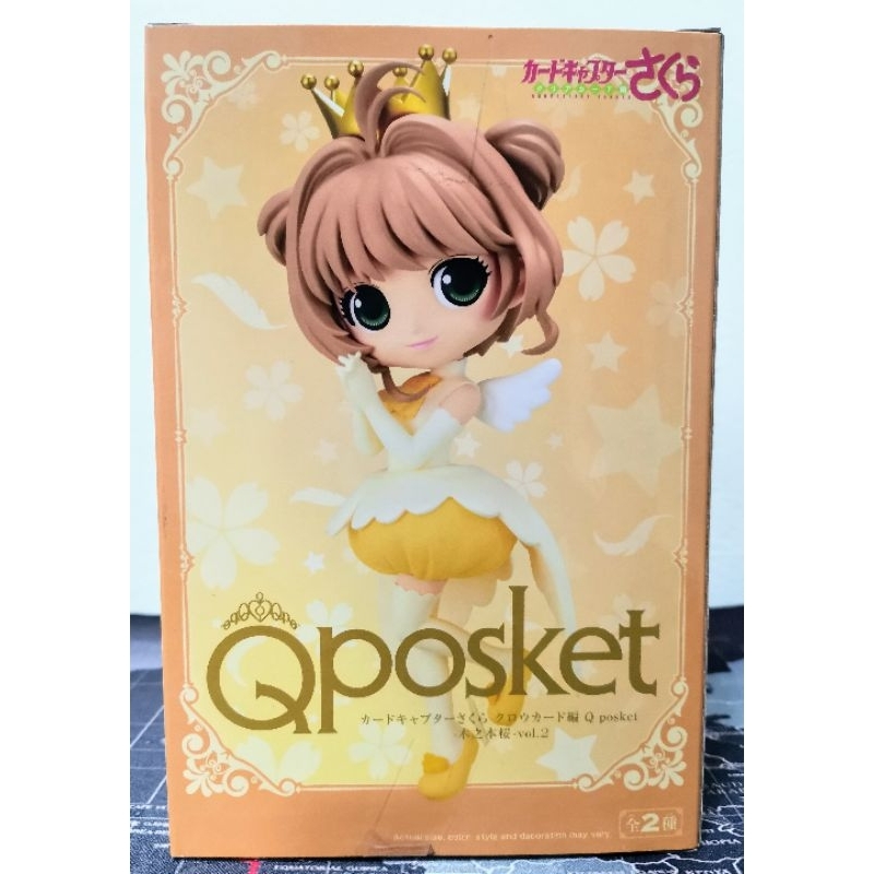 [ของแท้] Sakura Kinomoto (Vol.2) - Qposket - สี A , Banpresto (CardCaptor Sakura - Clow Card ...