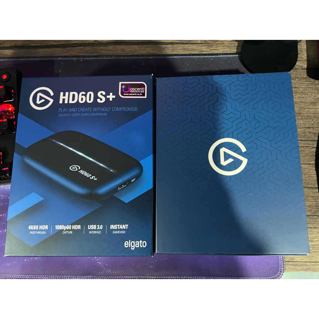 VIDEO CAPTURE DEVICE (อุปกรณ์จับภาพหน้าจอ) ELGATO HD60 S+ ราคาสุดคุ้ม ...