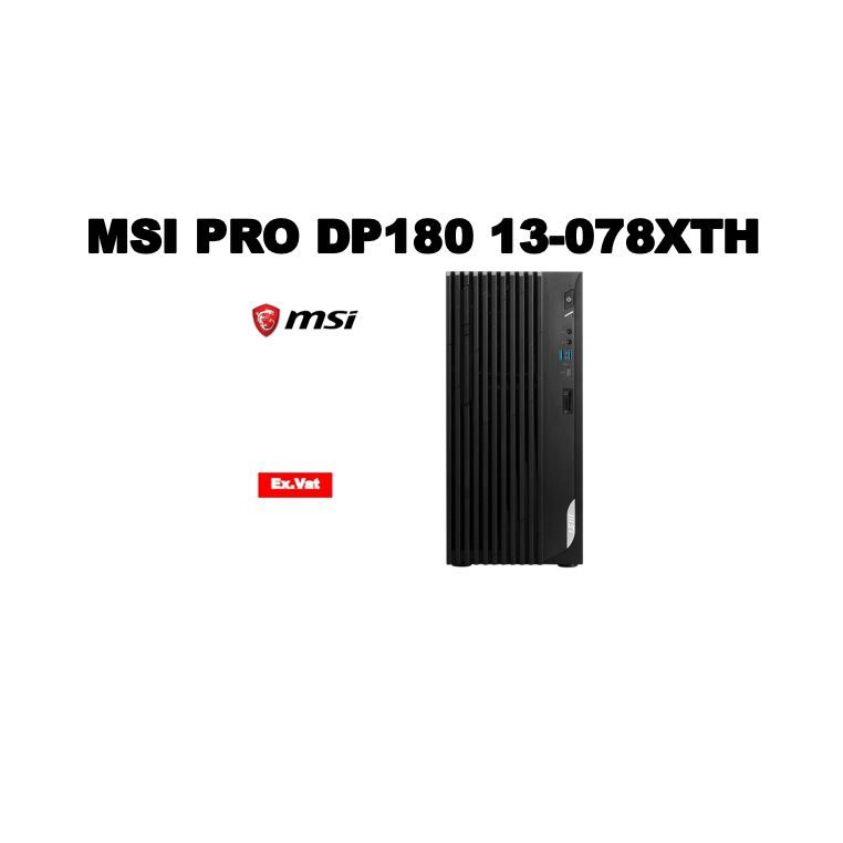 Desktop PC MSI PRO DP180 13-078XTH | Shopee Thailand