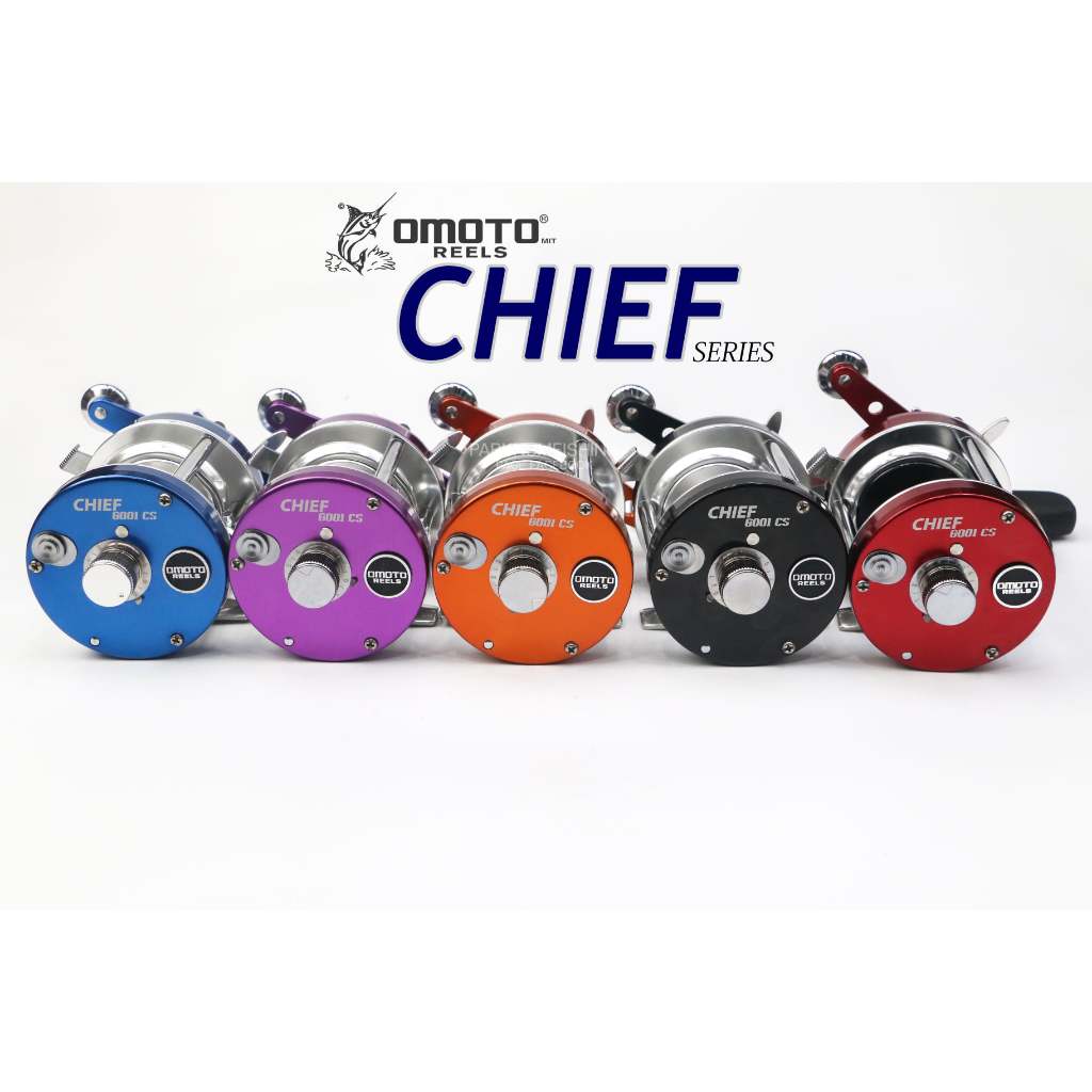 โอโมโต้ รอกตกปลา(OMOTO REELS CHIEF-II 6000/6001 CS) | Shopee Thailand