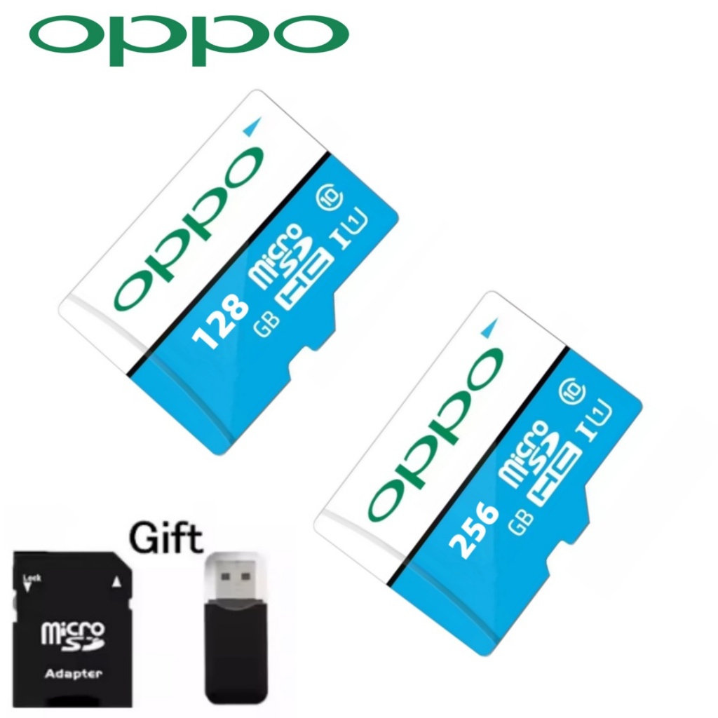 [ของแท้ 100%] OPPO การ์ดหน่วยความจำ 256GB 128GB EVO + การ์ด Micro SD ...