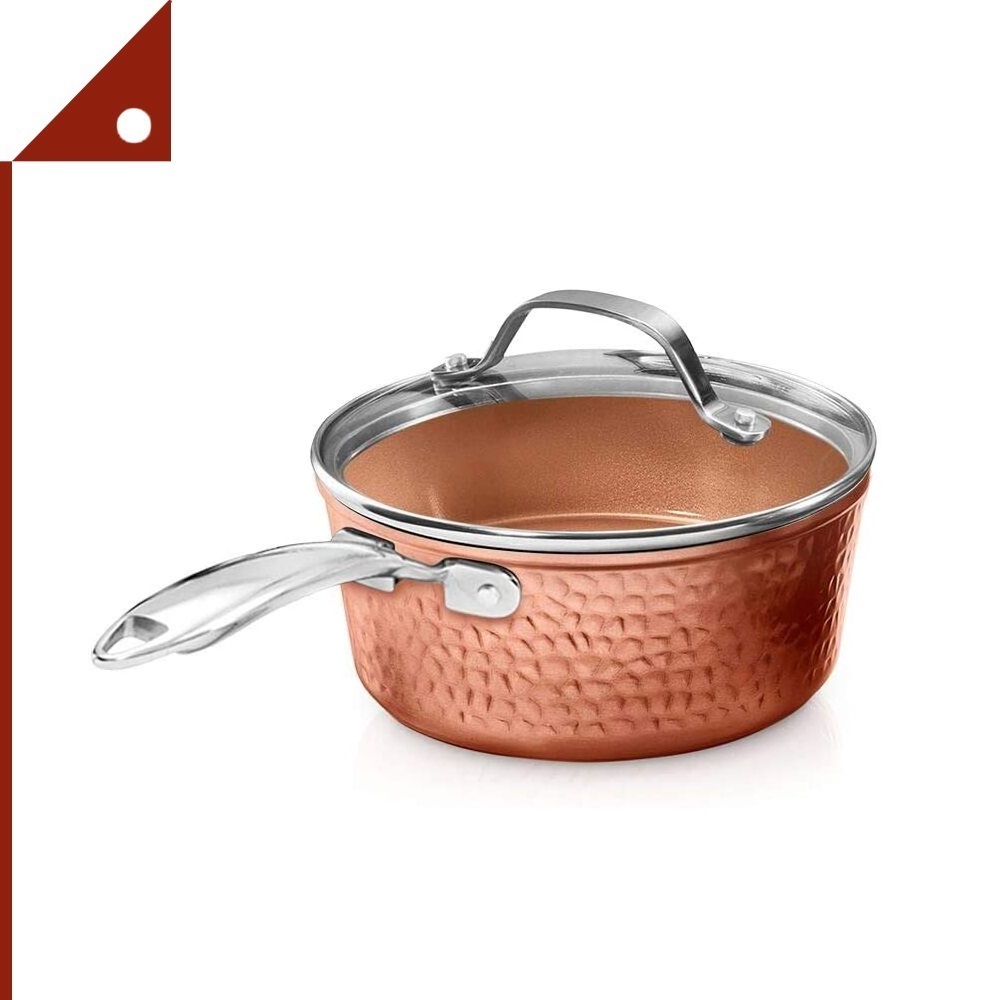 Gotham Steel : GHS2695* หม้อ Nonstick Hammered Copper Collection 2.5 ...