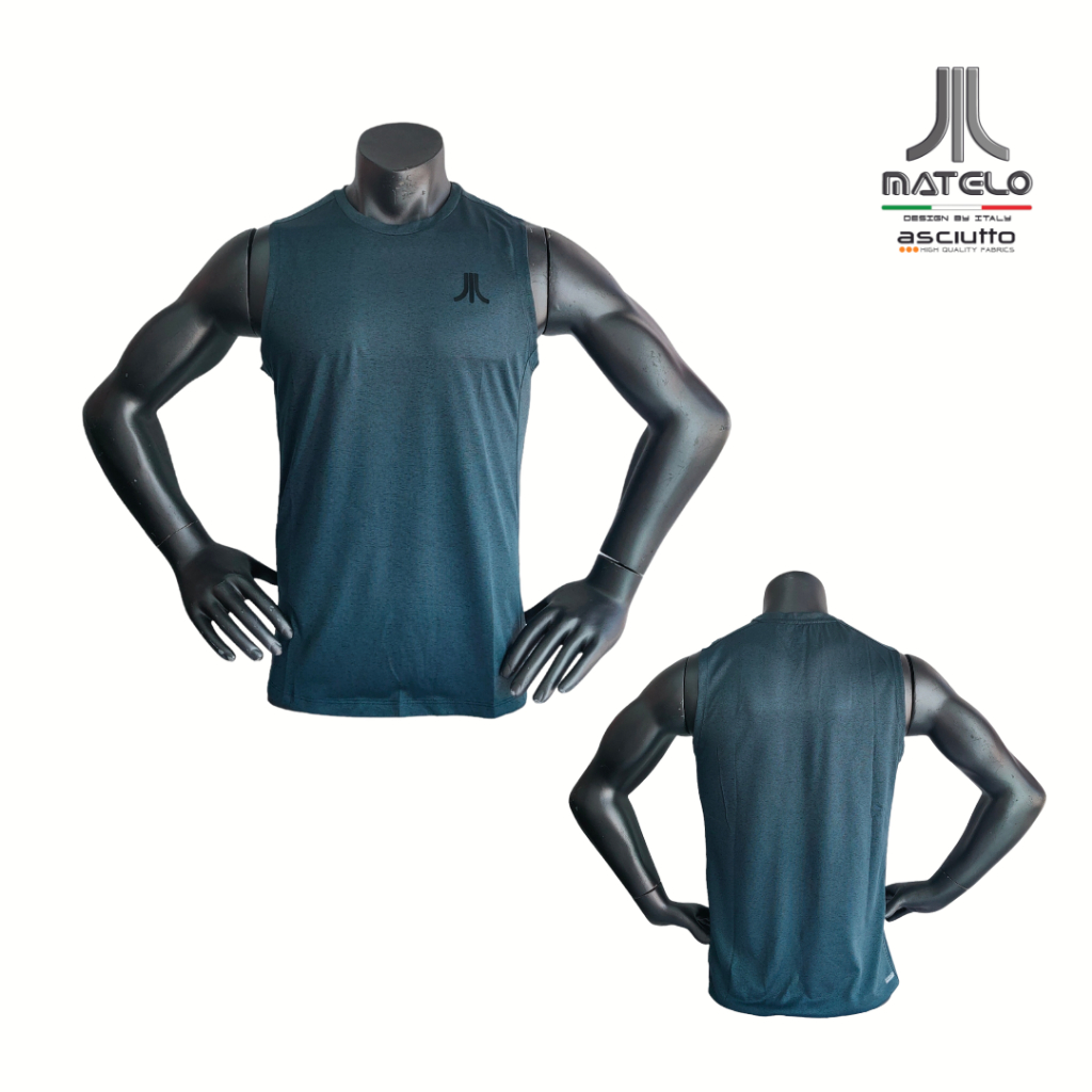 **MATELO เสื้อแขนกุดผ้ากีฬา เกรดพรีเมี่ยม คุณภาพส่งออก** | Shopee Thailand