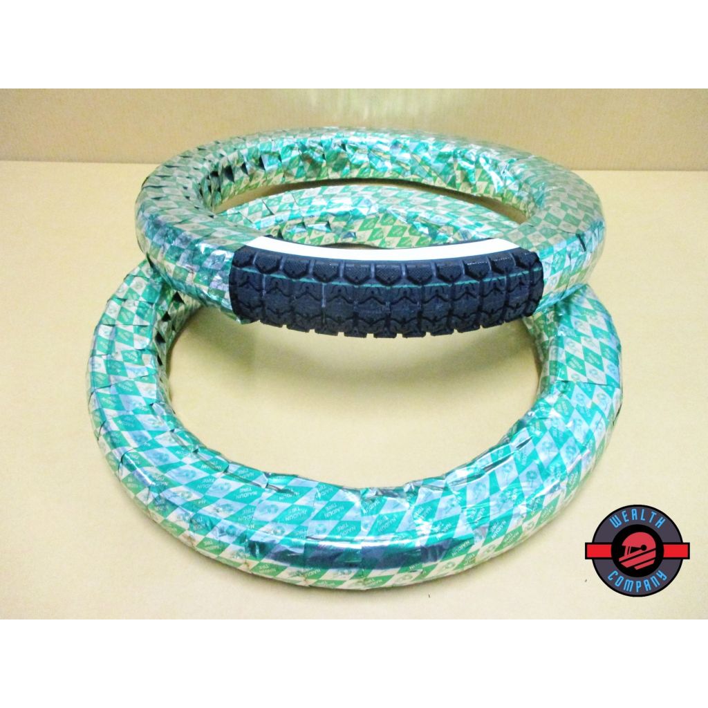#ยางขอบขาว 1 คู่ Fit HONDA CB100 CB125 CB175 // White Wall Tire Year ...