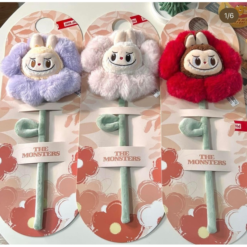 ของแท้100%พร้อมส่ง Labubu Flower Popmartดอกไม้ลาบูบู้ดอกไม้ตุ๊กตา ...