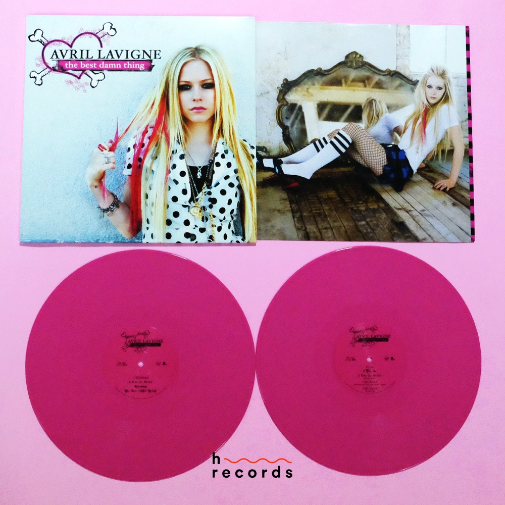 (ส่งฟรี) แผ่นเสียง Avril Lavigne - The Best Damn Thing (Limited Bright ...
