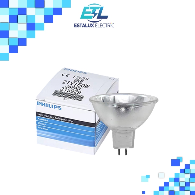 หลอดไฟ PHILIPS MR16 EKE 21V 150W 13629 GX5.3 (JAPAN) | Shopee Thailand