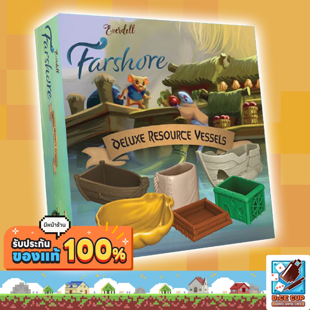 [ของแท้] Everdell Farshore Deluxe Resource Vessels Board Game | Shopee ...