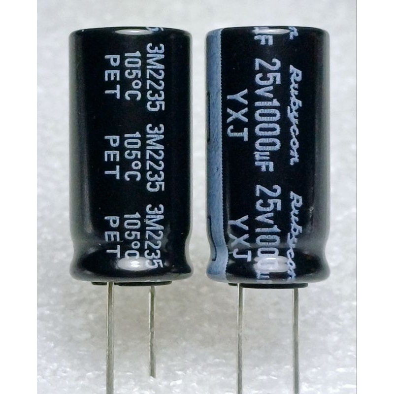 Rubycon YXJ 1000uf 25v capacitor ตัวเก็บประจุ คาปาซิเตอร์ | Shopee Thailand