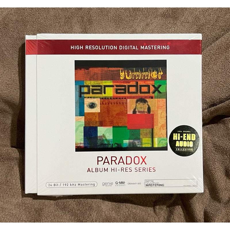 ซีดีเพลง CD พาราด็อกซ์ paradox - Summer Hi-Res 24 bit 192 KHz Bernie Grundman Mastering in ...