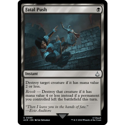 [MTG][Single][2XM] Fatal Push ระดับ Uncommon [ภาษาอังกฤษ] | Shopee Thailand