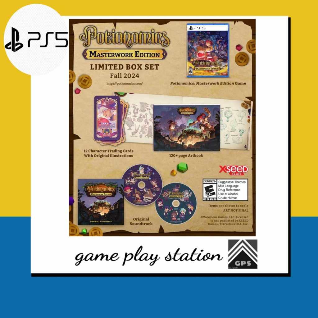 ps5 potionomics masterworl edition limited box set ( english ) | Shopee ...