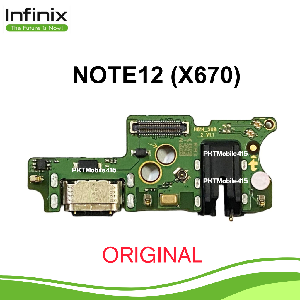 ก้นชาร์จ infinix NOTE12 (x670) แพรตูดชาร์จ NOTE12 (x670) อะไหล่มือถือ ...