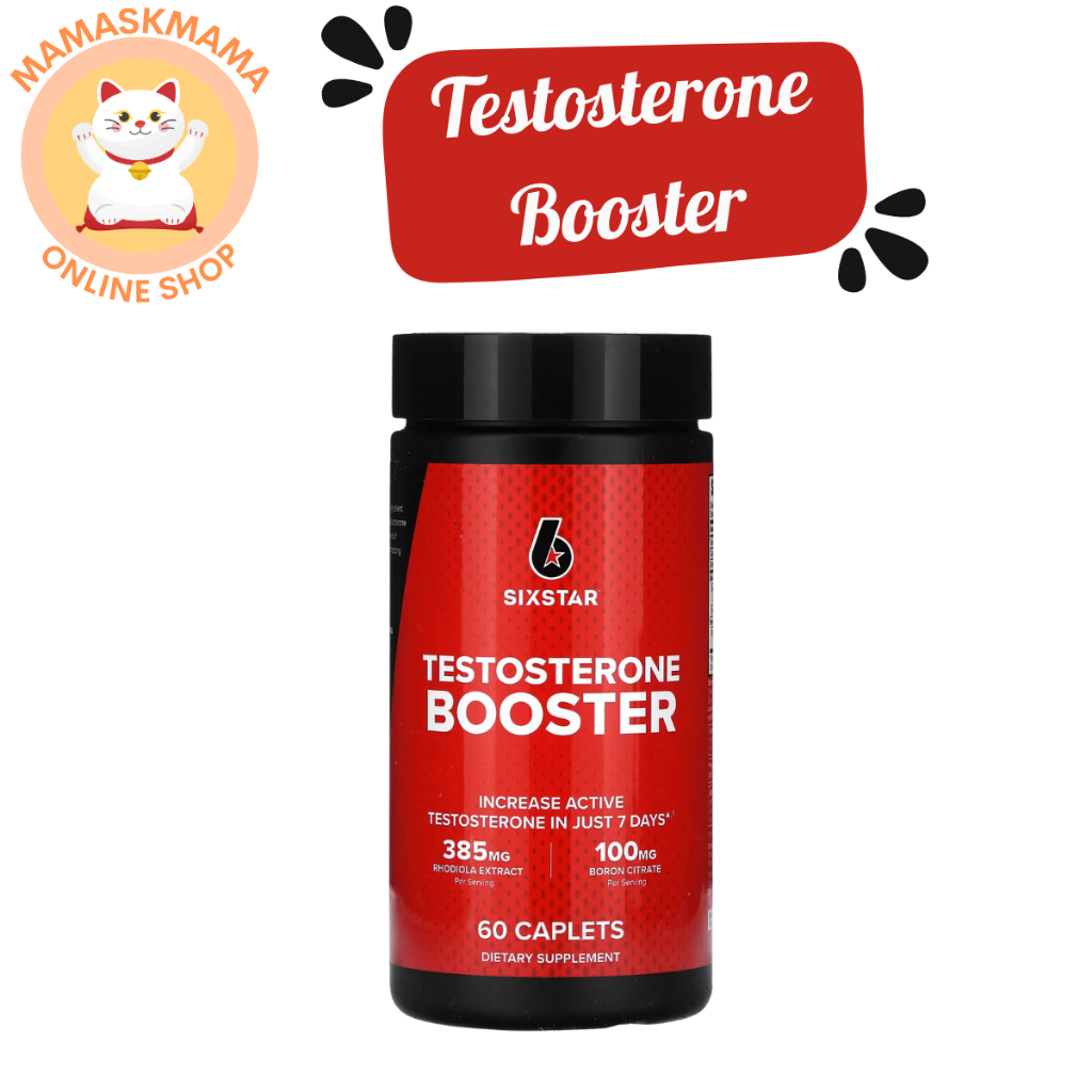 Muscletech Testosterone Booster 60 Caplets,SIXSTAR สินค้า พร้อมส่ง EXP ...