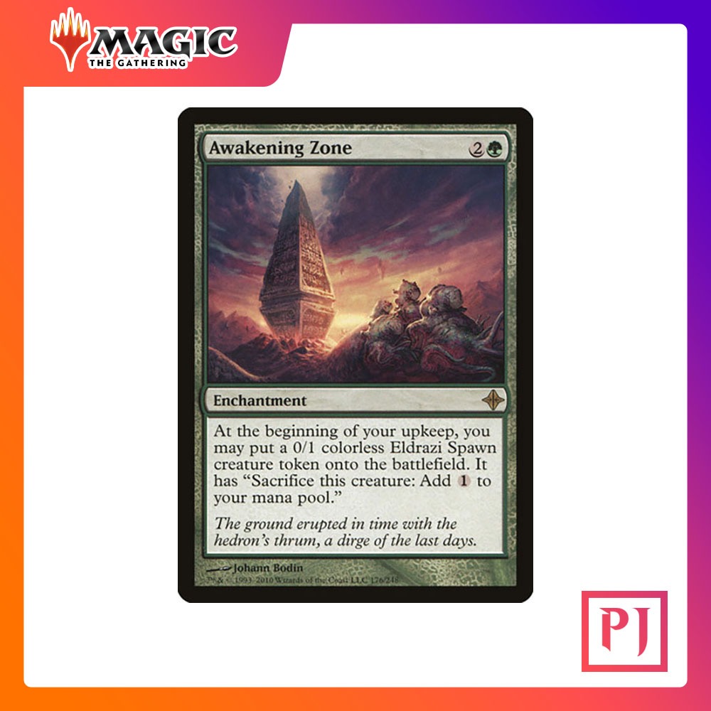 [MTG] Awakening Zone [ROE] [GREEN] [RARE] [NORMAL] [ENG] (การ์ดเมจิค ...