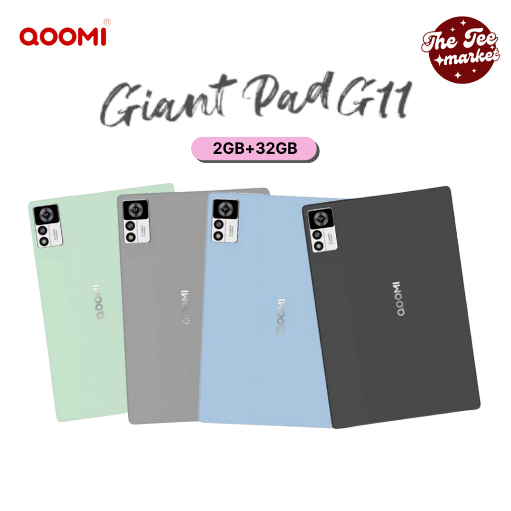 แท็บเล็ต Tablet Qoomi Giant PAD G11 (2+32GB) จอ 10.1 นิ้ว (4G) ใส่ซิม ...