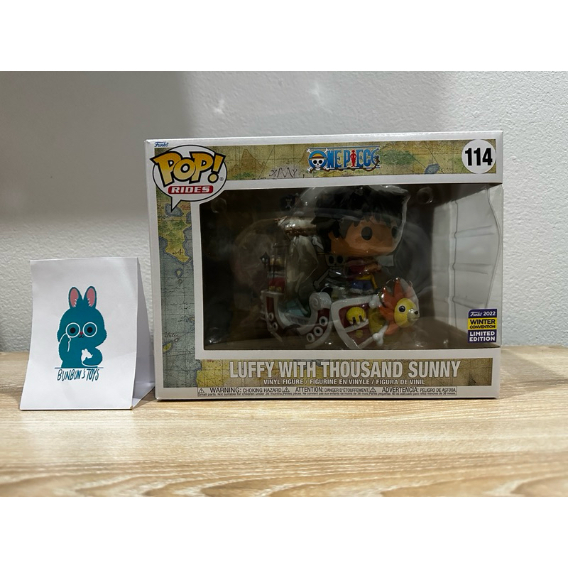 Funko pop One Piece : LUFFY WITH THOUSAND SUNNY (WINTER CONVENTION 2022 ...