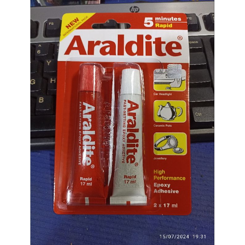 กาว Araldite ติดจิวเวลรี่ ติดมุก ติดเพชร ติดเครื่องประดับ | Shopee Thailand