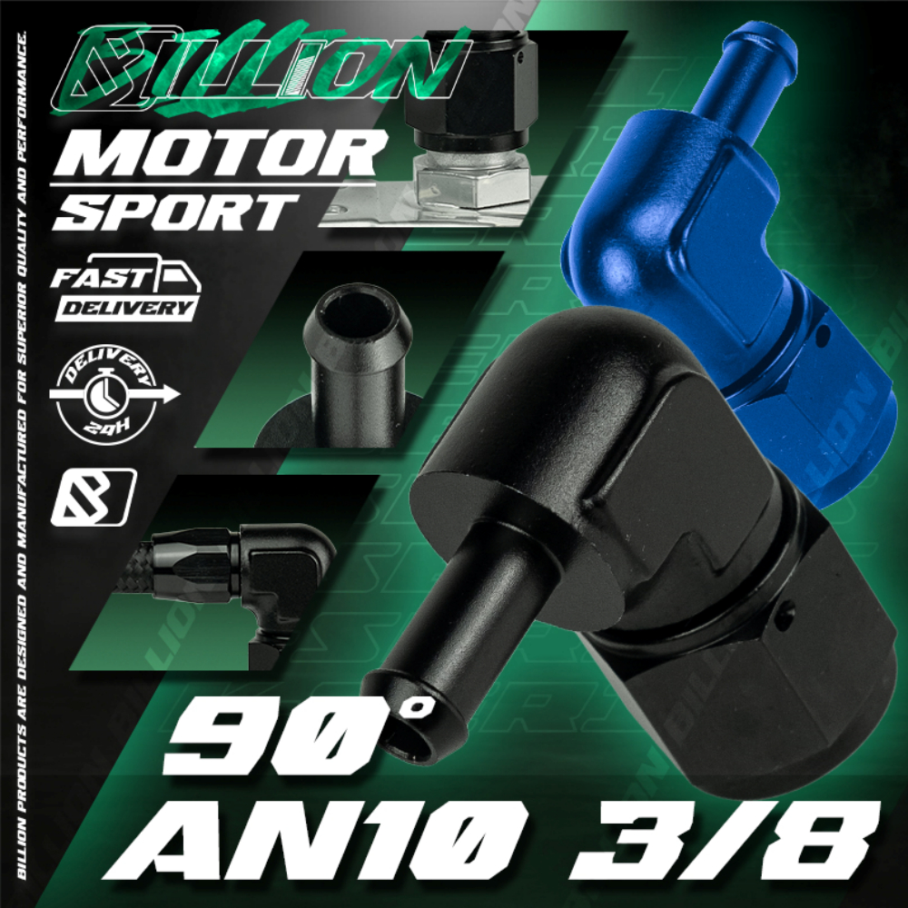 ข้อต่อ 90 องศา Billion ขนาด AN10 ออก หางปลา 3/8 | Shopee Thailand
